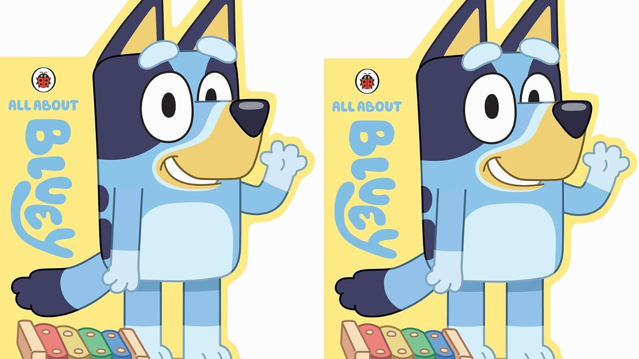 All About Bluey Bluey shaped Reading Book - YouTube