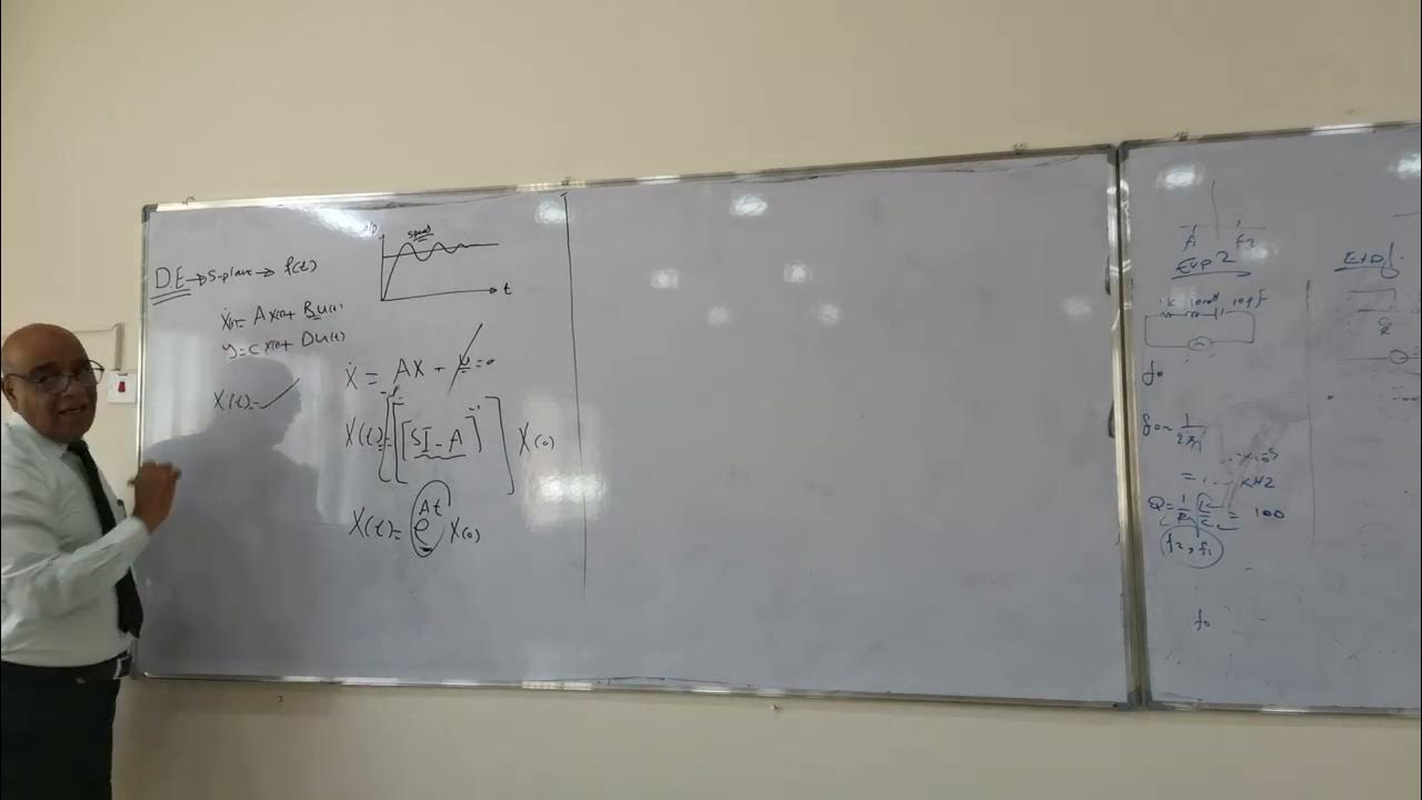 SOLVING THE TIME-INVARIANT STATE EQUATION 9.4 - YouTube