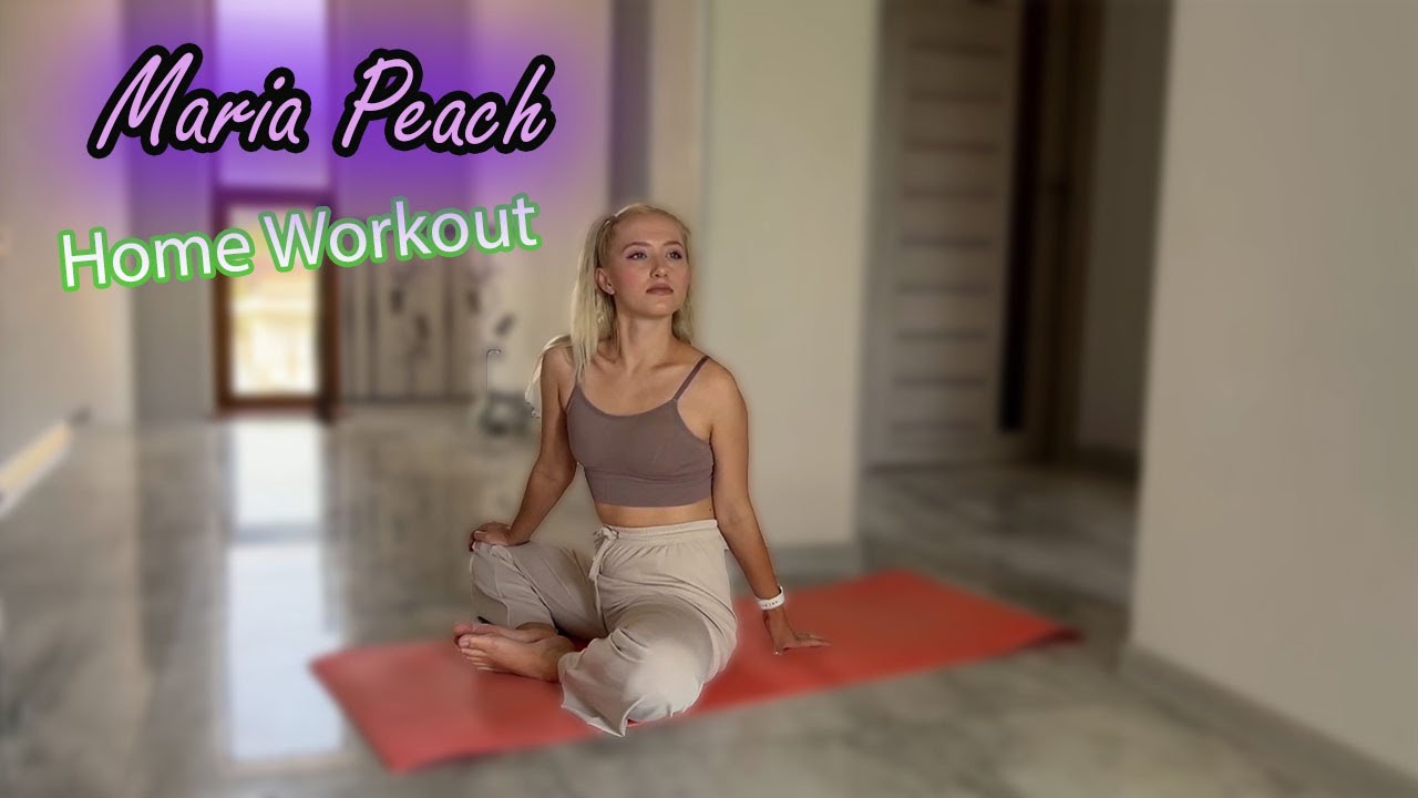 Yoga at home with Maria Peach - YouTube