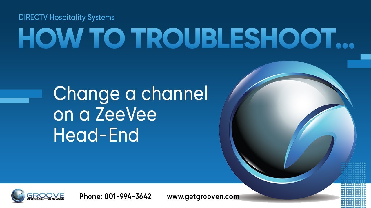 How to change the channel on a DIRECTV Hospitality ZeeVee System - YouTube