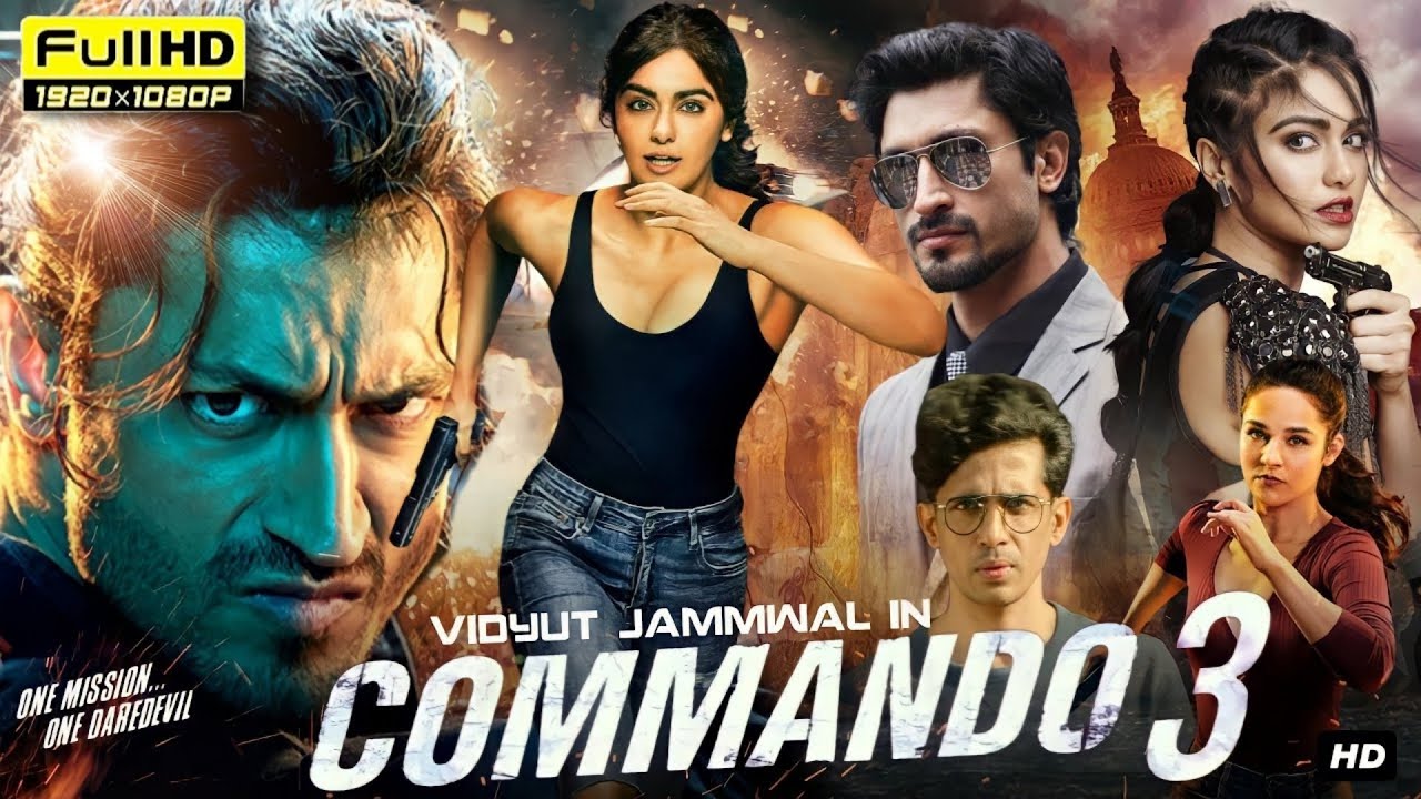 Commando 3 Full Movie in Hindi Dubbed | Vidyut Jammwal, Adah Sharma ...
