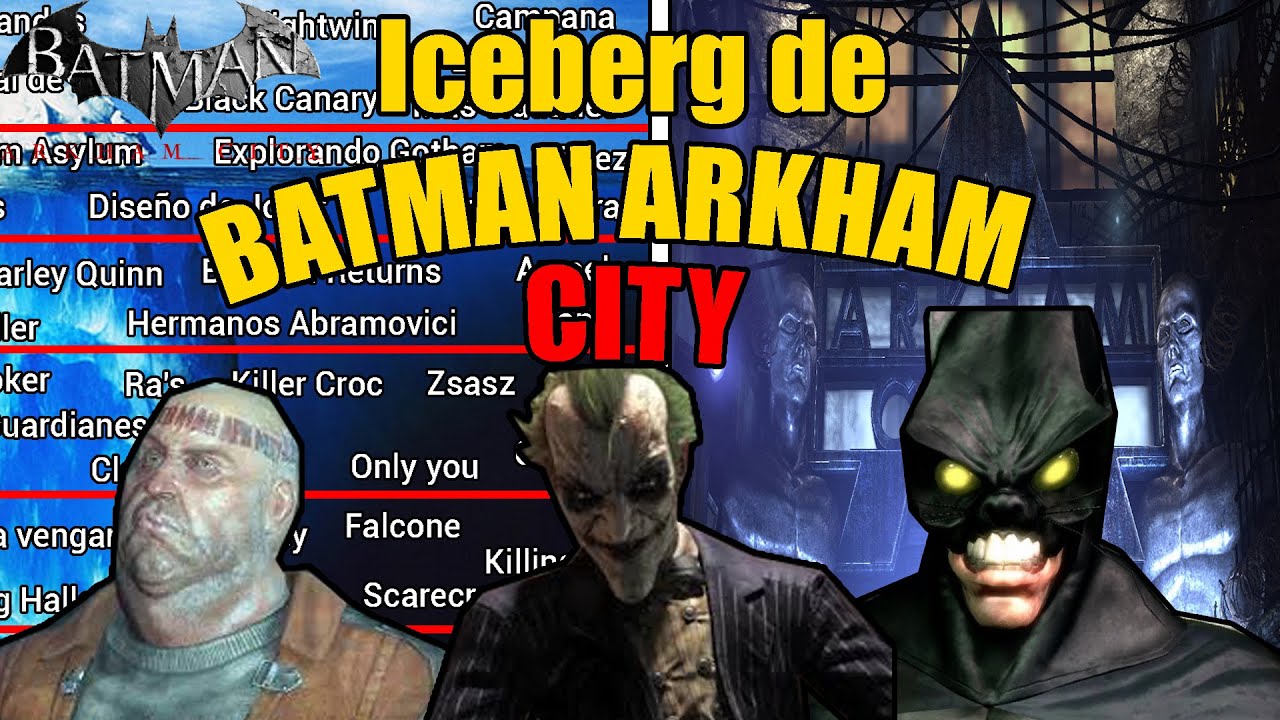 ICEBERG de BATMAN ARKHAM CITY - YouTube