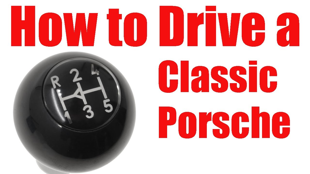 How to drive a Porsche 911 912 with a Racing H 901 902 transmission ...
