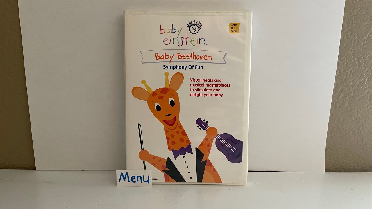 Baby Einstein Baby Beethoven Dvd Menu Baby Einstein DVD Startup 2002