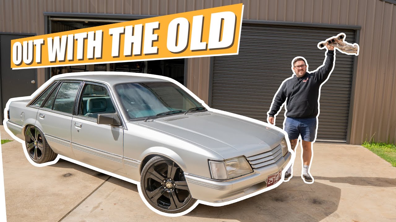 HOLDEN VK COMMODORE Mini Build - PART 2 - Fitting Pacemaker Headers ...