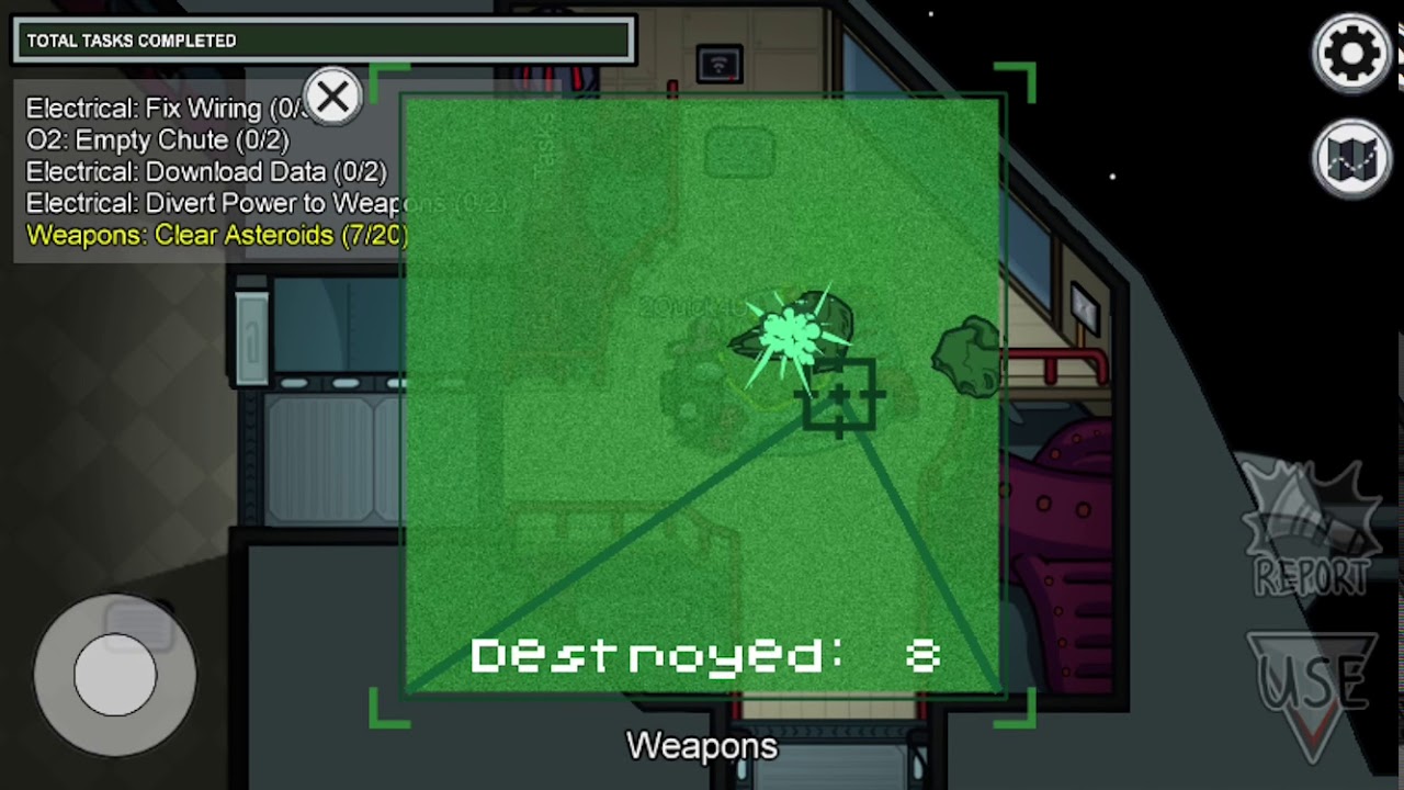 Among Us Weapons Asteroids Sound - YouTube