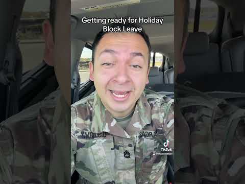 Holiday Block Leave #army #military #militaryhumor #christmas - YouTube