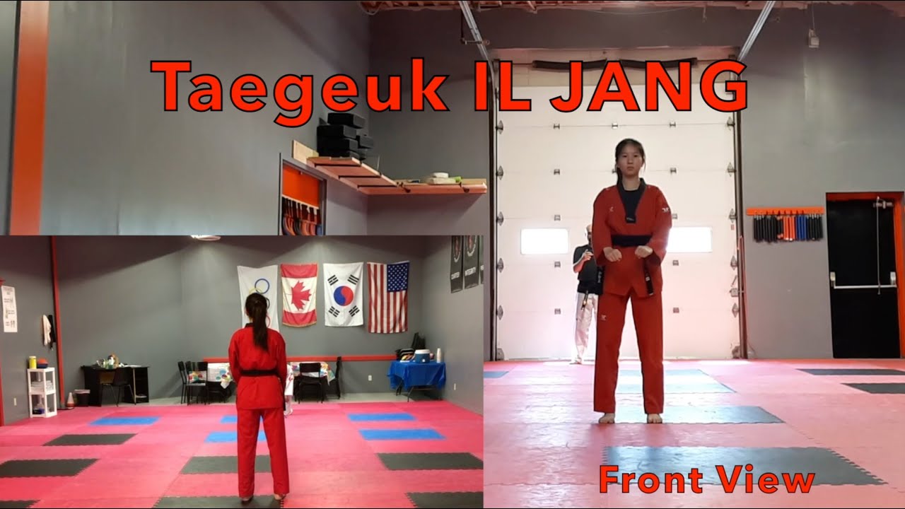 Taegeuk IL JANG @FiveRingsTaekwondo - YouTube