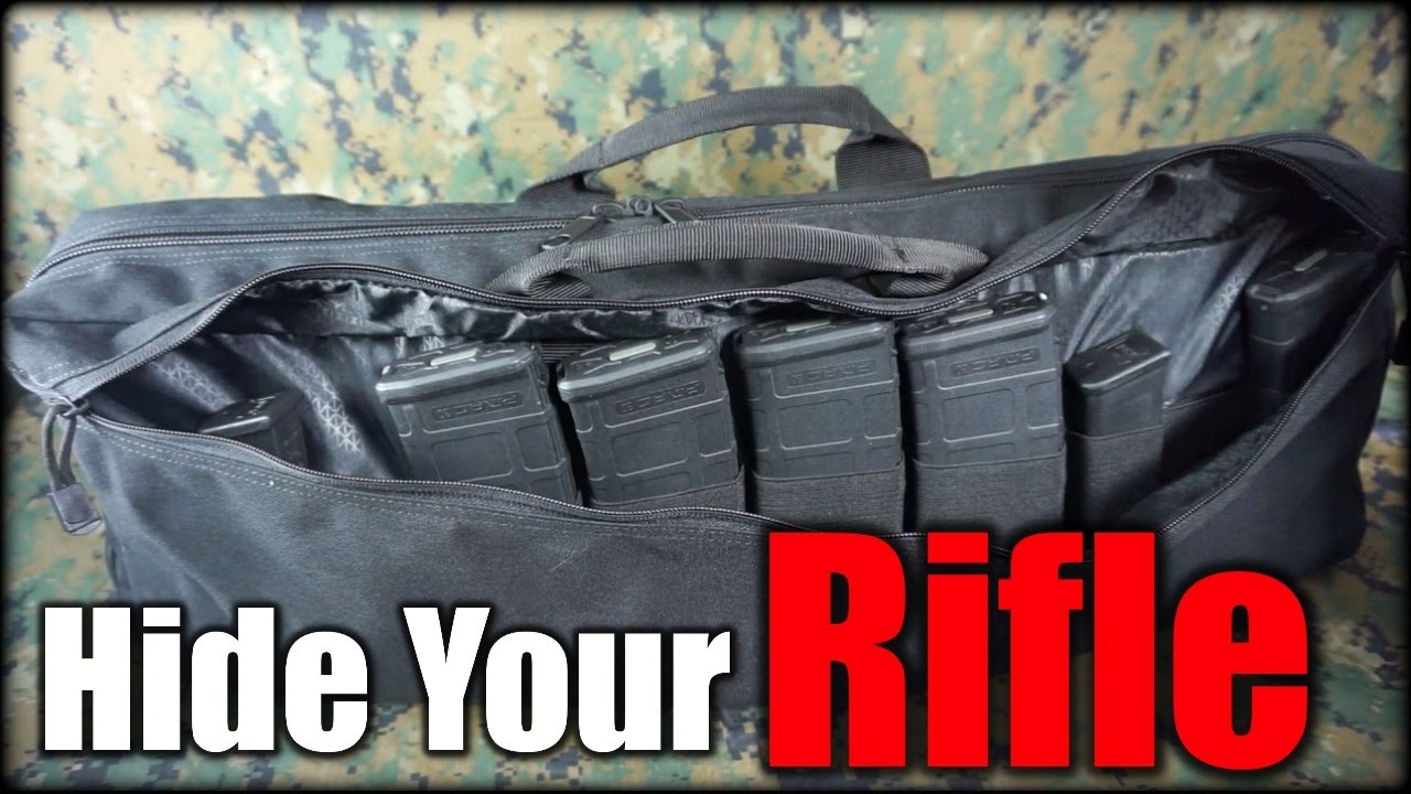 Hide your Rifle| Condor Transporter Bag - YouTube