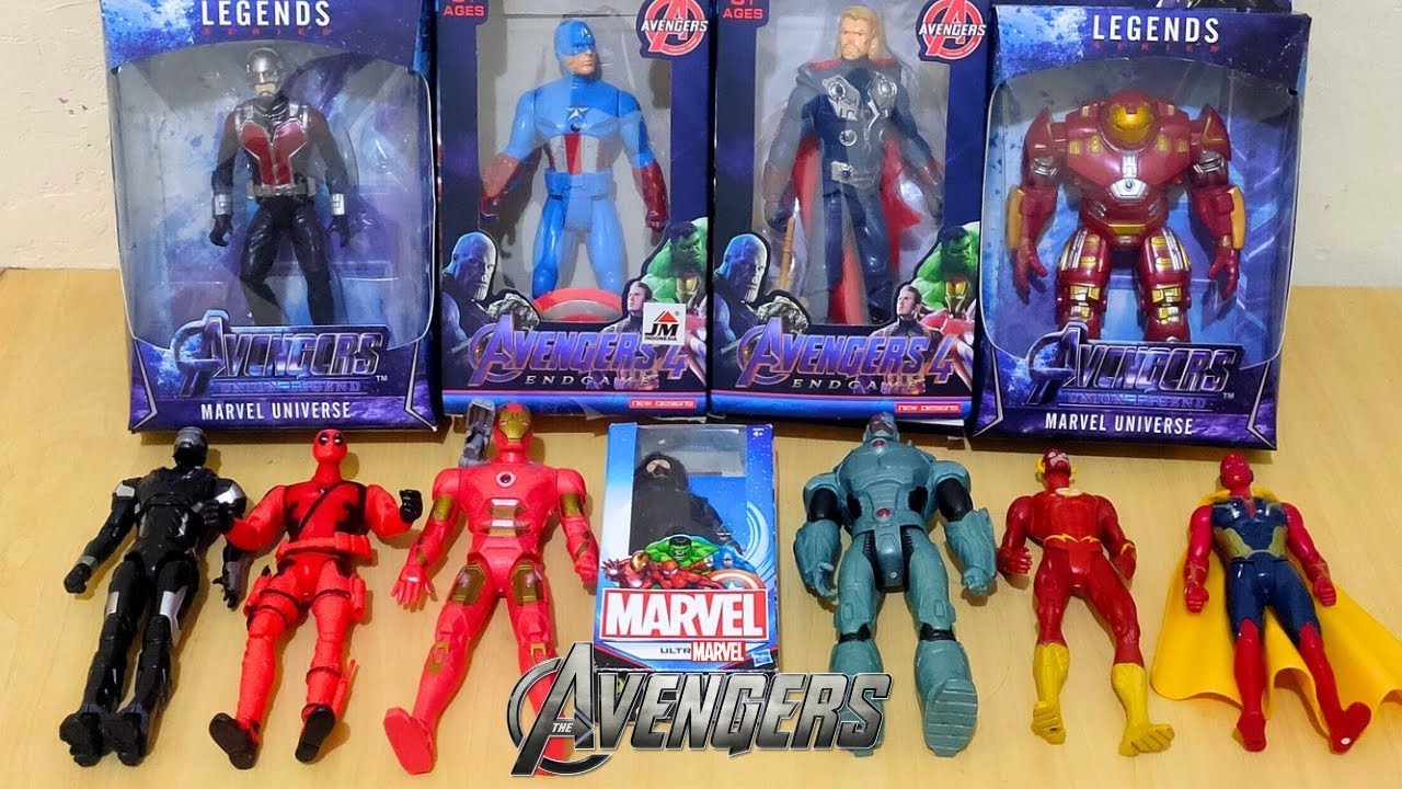 Superhero Toys | Avengers Toys |Unboxing| Ironman, Captain America ...