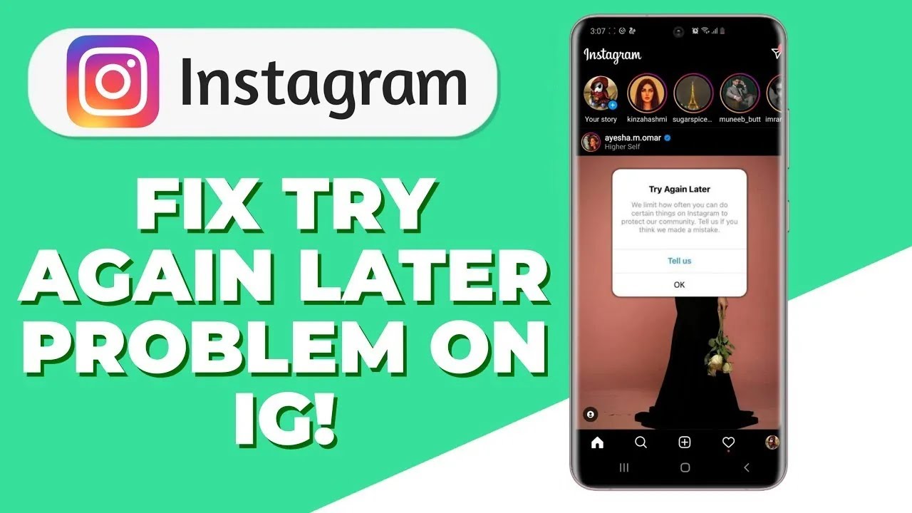 Fix Try Again Later on Instagram 2024 - YouTube