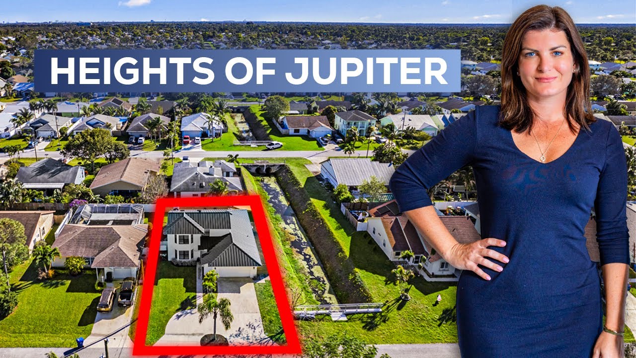 Massive Home Tour Family Friendly Community The Heights of Jupiter ...