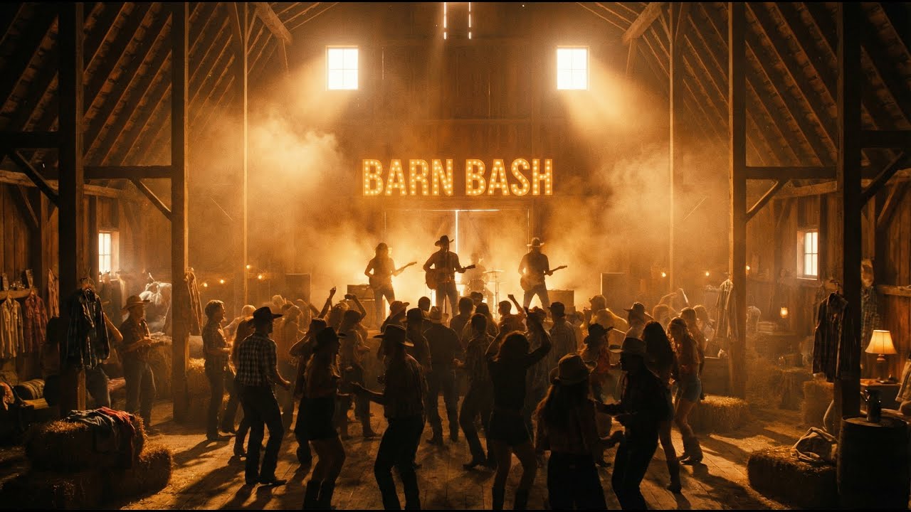 Barn Bash 🤠 | High Energy Country Party Anthem | AI ROCK IT - YouTube
