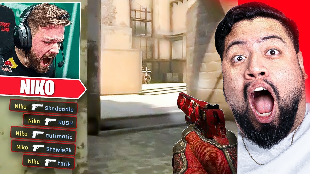 CS2 NOOBS react to NIKO (GREATEST RIFLER OF ALL TIME) - YouTube