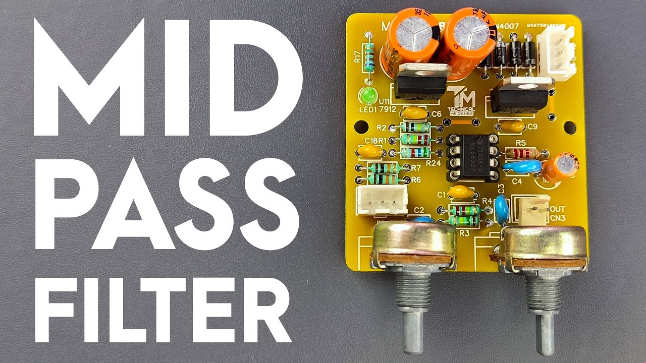 Active Band Pass Filter || Mid-Pass Filter - YouTube