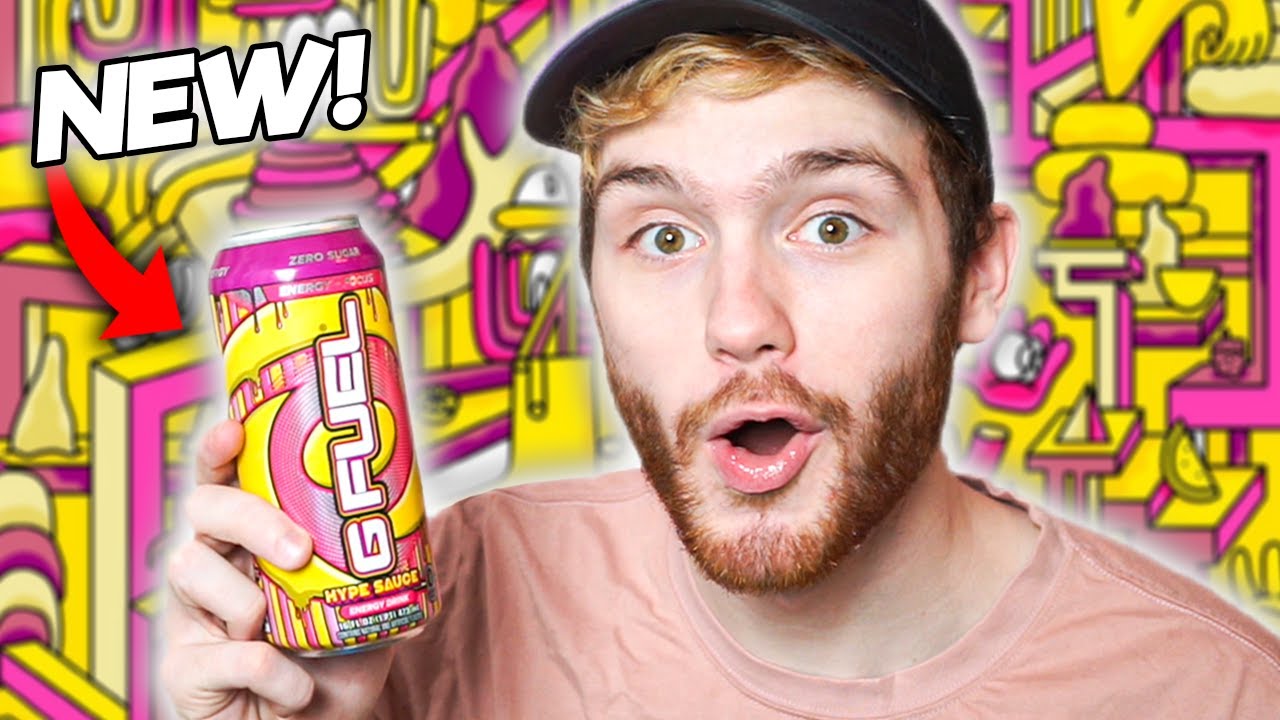 NEW Hype Sauce GFUEL Can Flavor Review! - YouTube