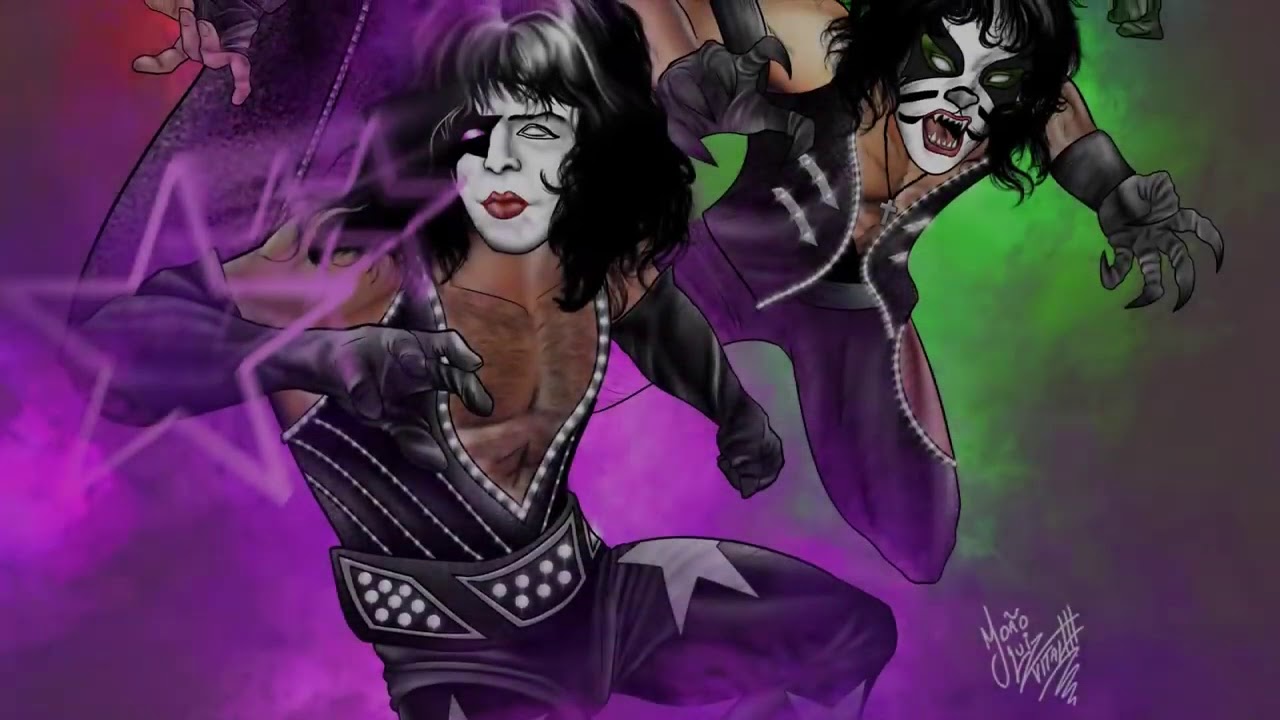 Fun Fan Video And Amazing Kiss Fan Art Youtube