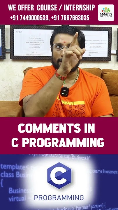 Comments | Comments in C Programming #cprogramming #trending #comments #cprogrammingquestions ...