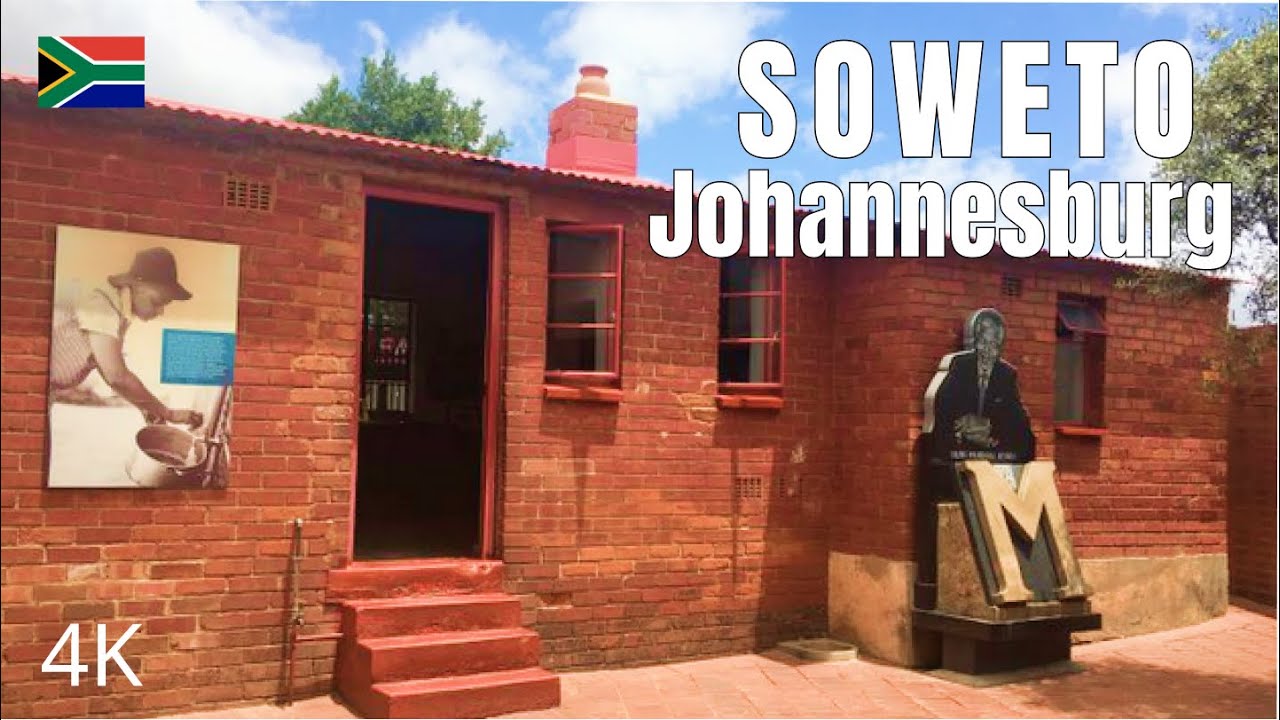 Soweto, Johannesburg. The famous Vilakazi Street and Mandela's House ...