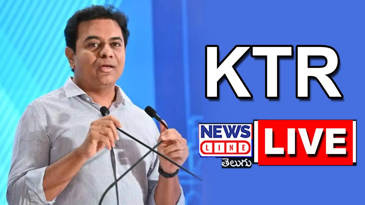 KTR Live: Minister KTR Press Meet Live | Telangana Bhavan | News Line ...