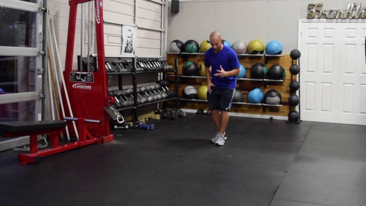 Single Leg Bound with Stabilization - YouTube