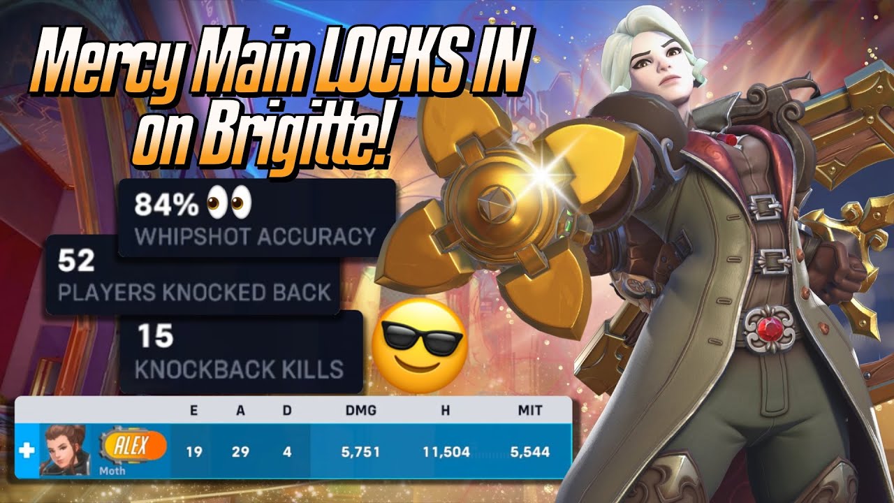Mercy Main LOCKS IN on Brigitte! 😎 - Brigitte Gameplay & Commentary ...