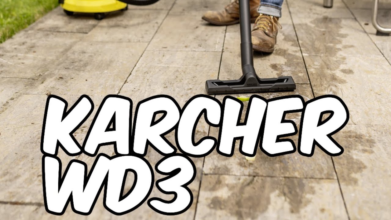 Kärcher WD3 Unboxing i próba mocy. - YouTube