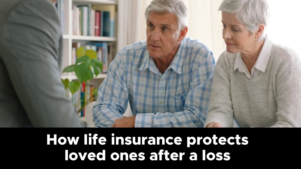 How life insurance protects loved ones after a loss - YouTube