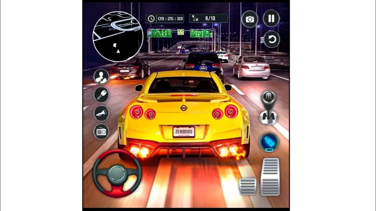 Real car driving| M3G Game - YouTube