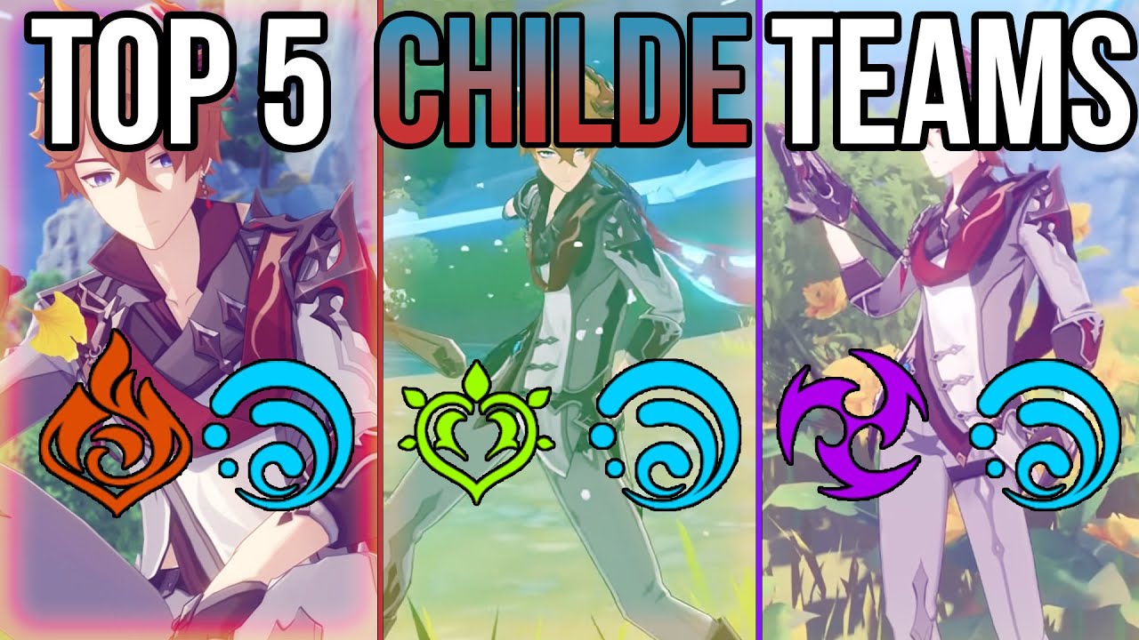 The Top 5 Best Childe/Tartaglia Team Comps in Genshin Impact 3.2! - YouTube