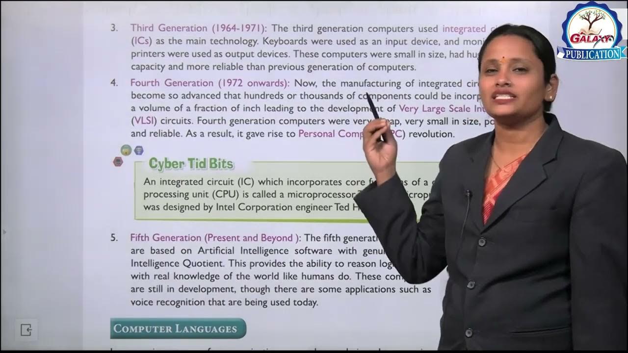 CORAL PUBLISHERS CONNECT WITH COMPUTER CLASS 5 CHAPTER 1 HISTORY OF COMPUTERS - YouTube