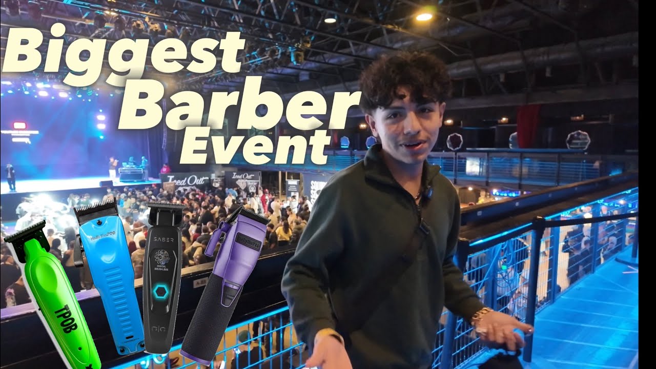 I went to the biggest barber event in dallas!! (barberplugexperience ...
