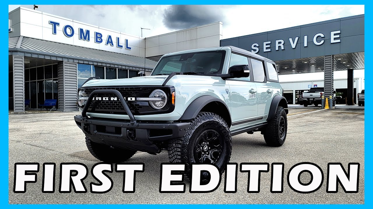 You have to see the new First Edition Ford Bronco! Other "vehicles ...