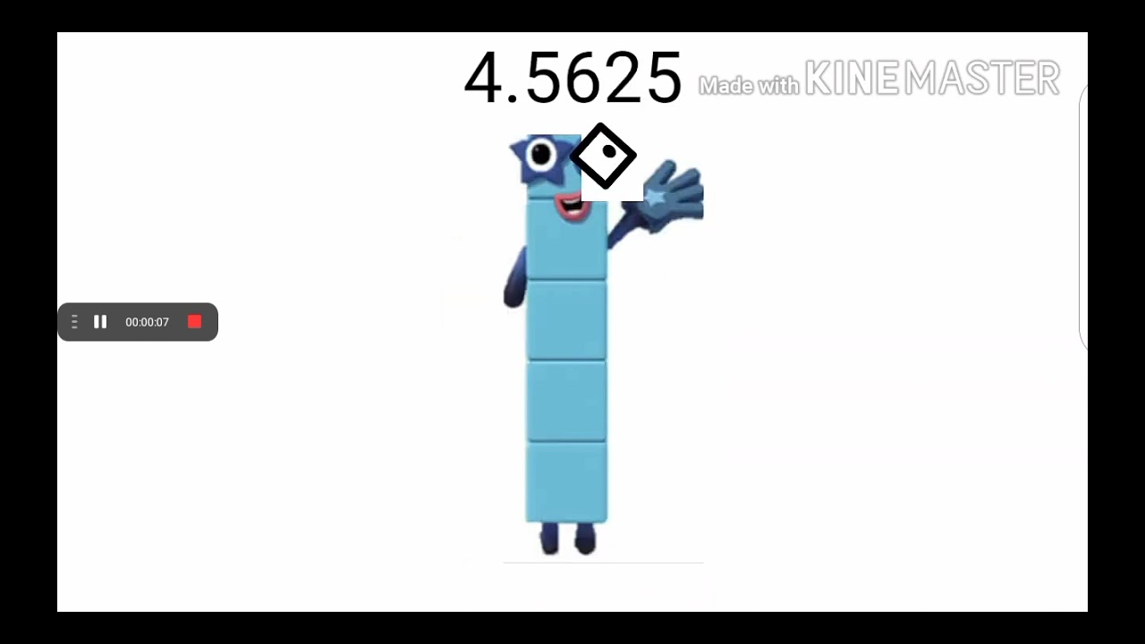 number block band 0.0625 7 - YouTube