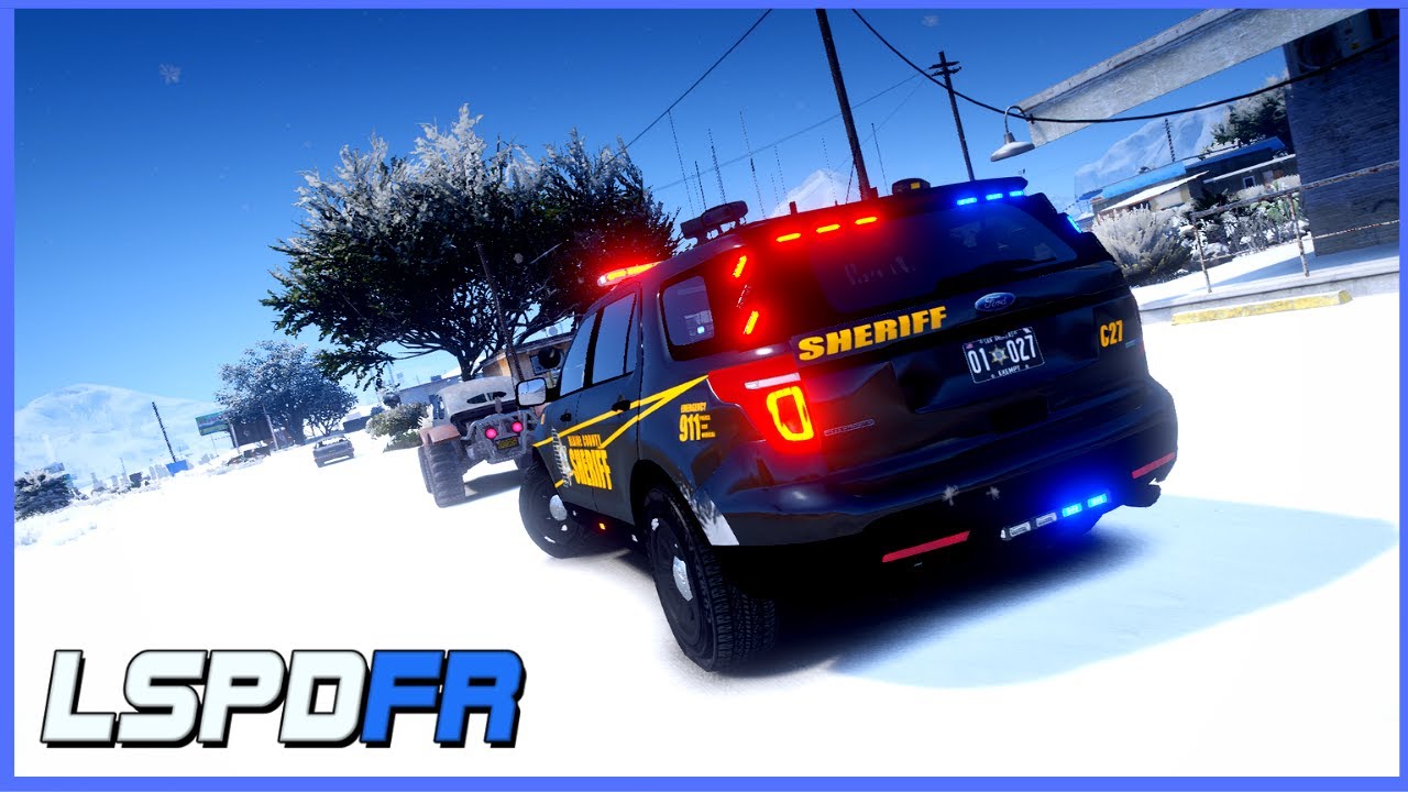 LSPDFR - Episode 87 - Christmas Tree Explorer - YouTube