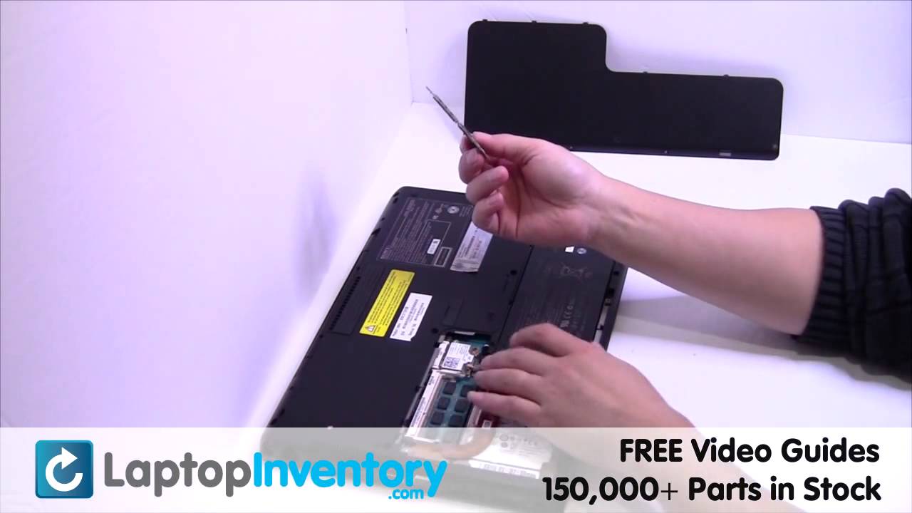 Sony Vaio SVS13 RAM Replacement Memory Installation Guide - YouTube