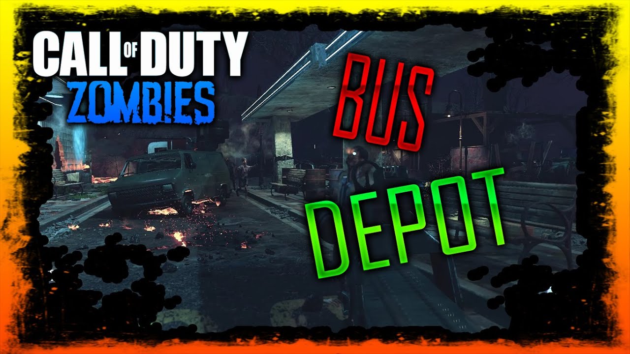 RETURN TO BUS DEPOT AMAZING DETAIL ! (Black Ops 3 Custom Zombies) - YouTube