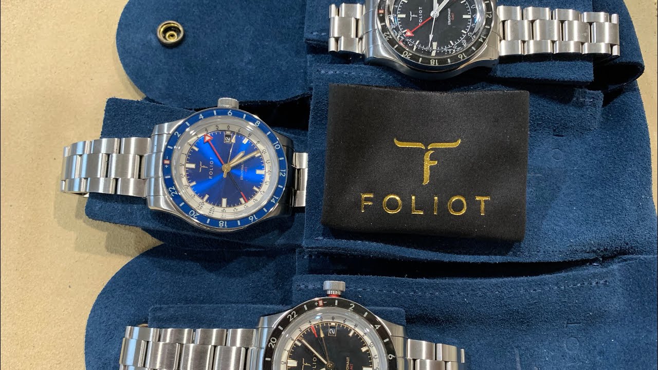 Foliot Stratonaut GMT Unboxing by Watch Collectors Of California And ...