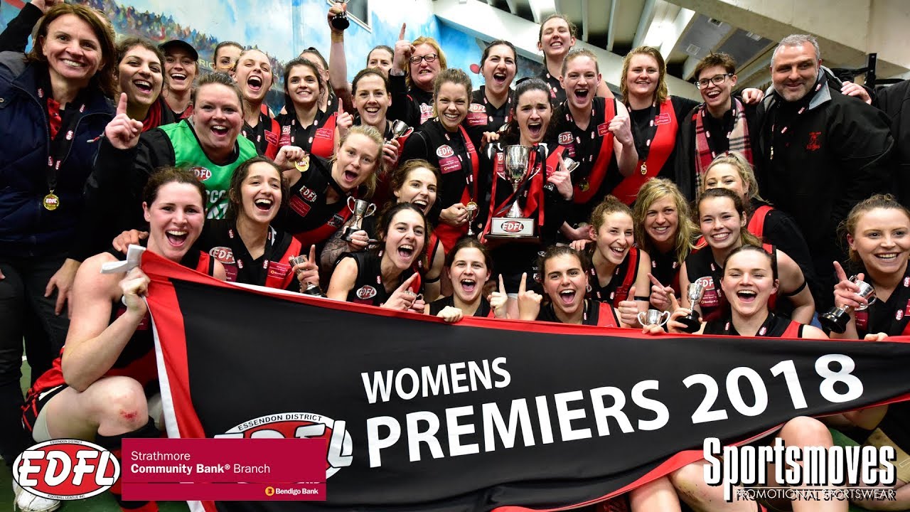 EDFL Footy 2018 – EDFL Women's Grand Final Highlights Edition - YouTube