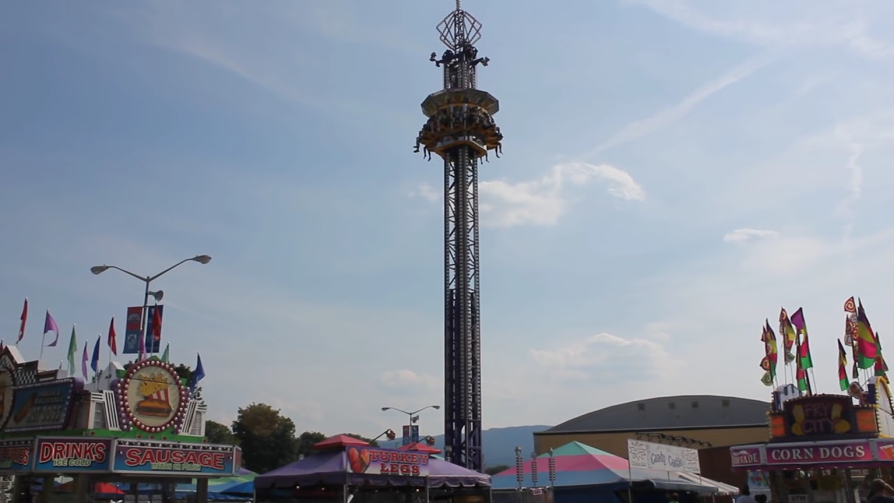 Super Shot ride at the fair - YouTube