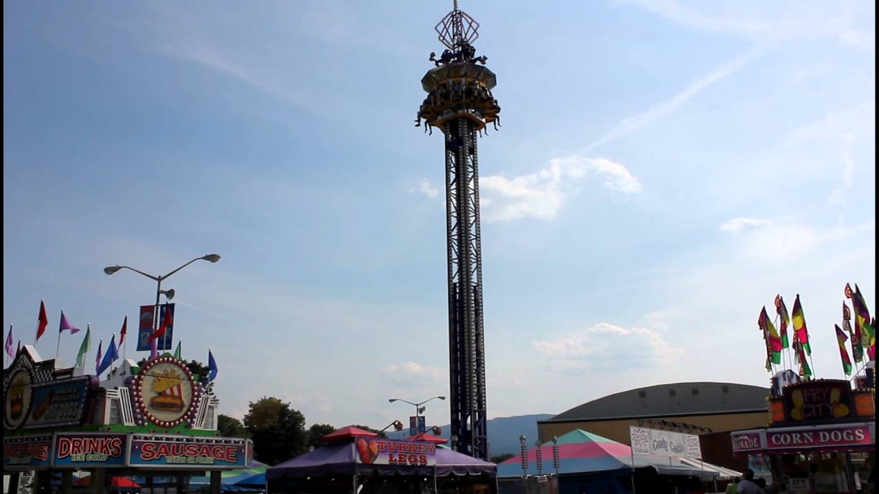 Super Shot ride at the fair - YouTube