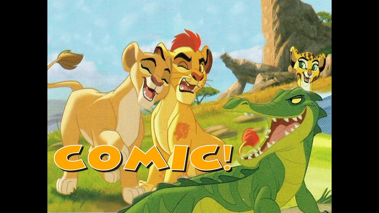The Lion Guard: The Crocodiles' Day Comic - YouTube