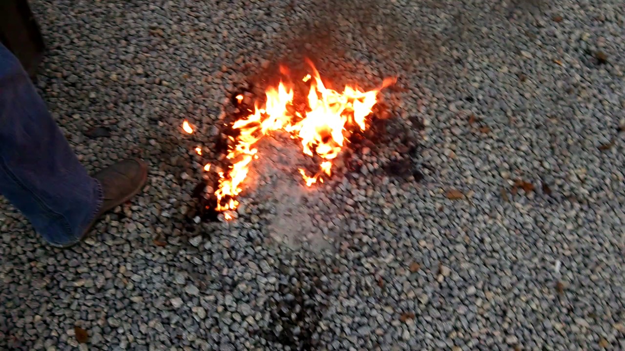 What happens when you burn dust... couple of close calls lol - YouTube