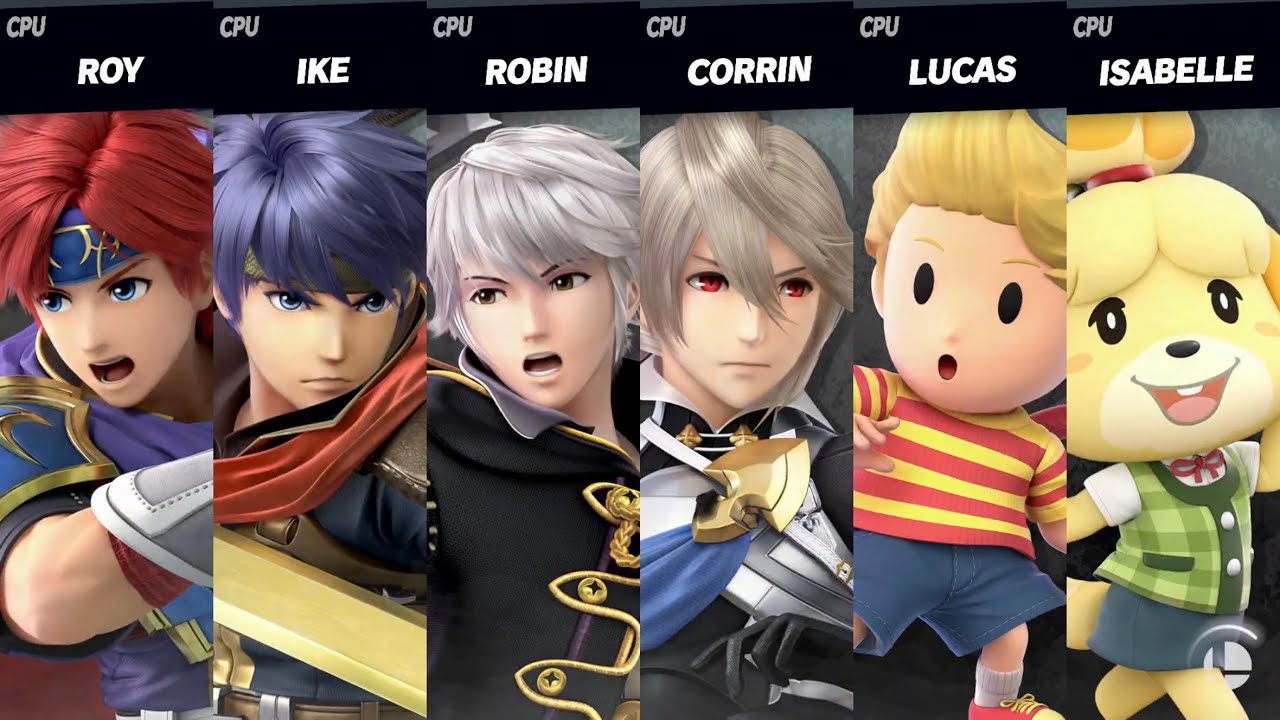 Super Smash Bros. Ultimate - Real Life Names 2 - YouTube