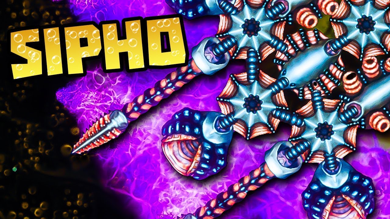 NEW ALIEN POISONS ENEMIES! - Sipho Gameplay - IO & Spore style game ...