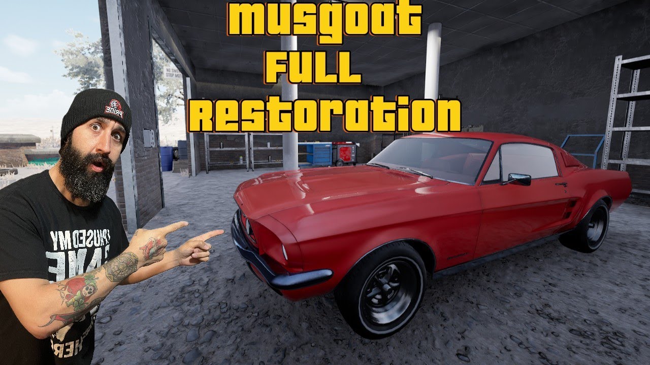 Drive Beyond Horizons Mustgoat/Mustang Full Restoration All Parts - YouTube