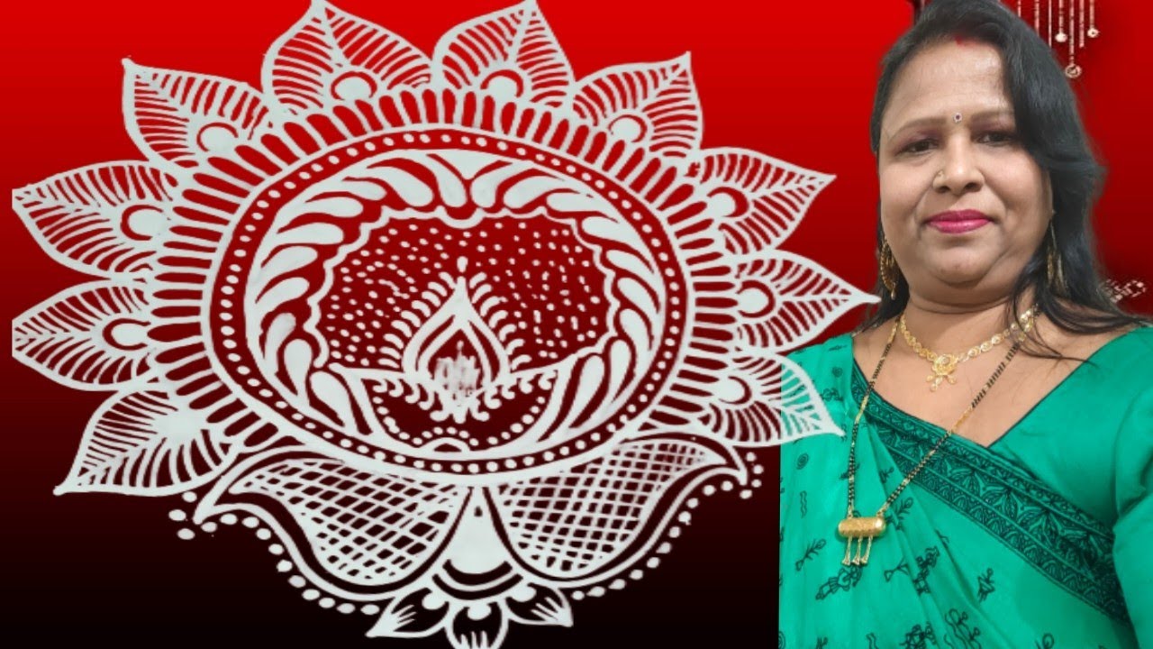 Navaratri Special Jhoti Design // Jhoti Design For Navaratri // Diya ...