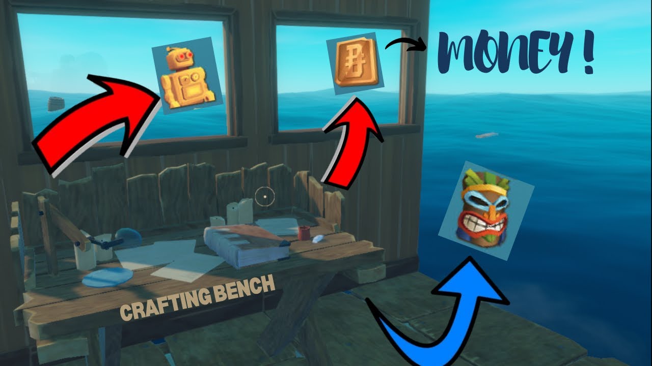 #5 Crafting EVERY item in Raft! - YouTube