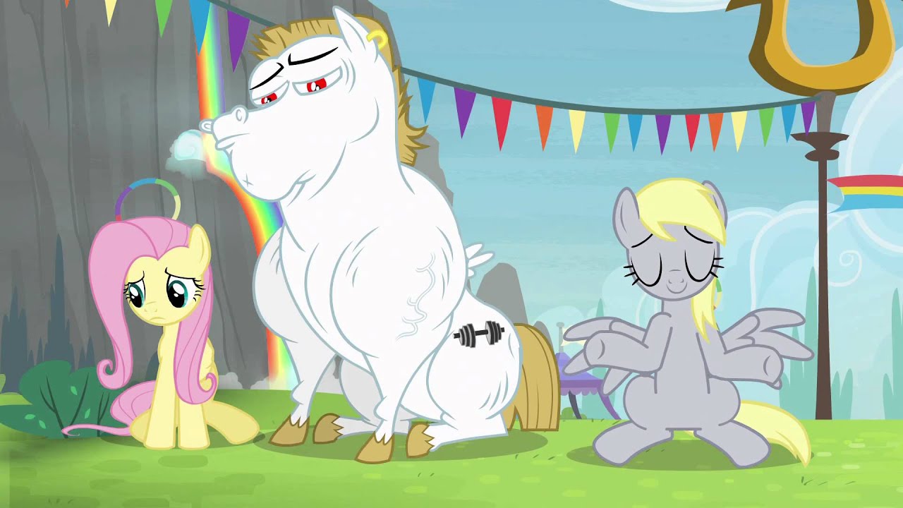 Derpy (shrugging with a smile!) - YouTube