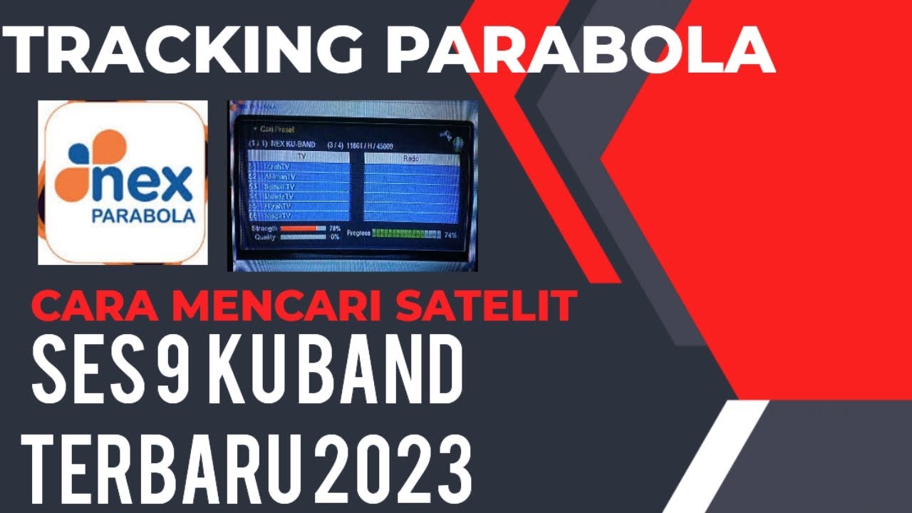 Cara Tracking Satelit Ses 9 Kuband || Terbaru 2023 - YouTube